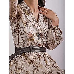 MINACHI Bohemian Hippie Moon Stars Ceramic Beads Lariat Necklace, Hippie Jewelry Gift for Women (Blue)