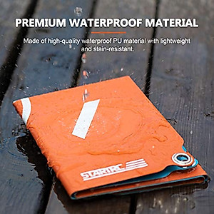 STARTRC Drone Landing Pad Pro, Universal Waterproof Portable Fast-Foldable Helipad for DJI Mini 2 SE/Air 2S/Mini 2/Mini 3 Pro/Mavic 3/Mavic 2/Holy Stone/FPV Drone/DJI Avata/RC Quadcopters (20-inch)