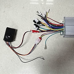 Bike Fender Bike Alarm System 36V 48V 60V 72V with Two Switch for Electric Bicycle/Scooter Motorcycle Tricycle e Bike/brushless Controller Mud Guards