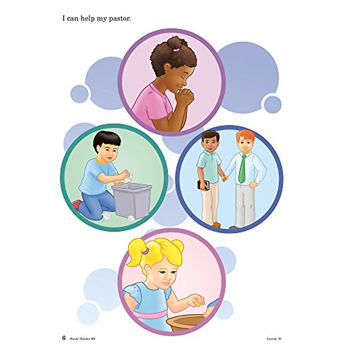 Social Studies K5 - Abeka 5 Year Old Kindergarten Student Activity Book