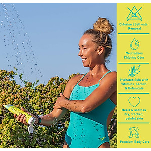 TRISWIM Chlorine Removal Body Wash | After Swim Care | Moisturizing Chlorine Soap For Swimmers And Athletes