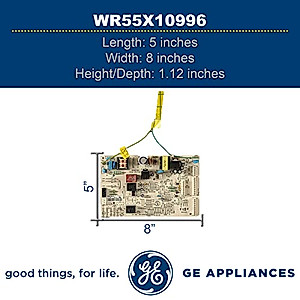 GE WR55X10996 Genuine OEM Main Control Board Assembly for GE Refrigerators