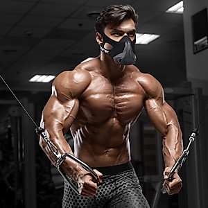 coher Workout Mask Breathing Mask for Men and Women - Adjustable Resistance Levels - Increase Lung Capacity and Endurance - Ideal for Jogging, Sports, Cycling, Fitness