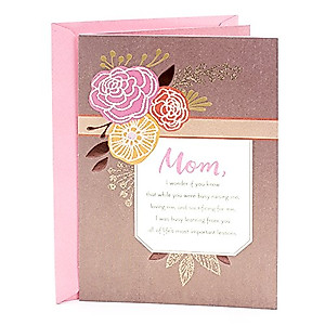 Hallmark Mahogany Birthday Greeting Card for Mother (Love, Peace, Joy, Blessed) (0399RZD2049)
