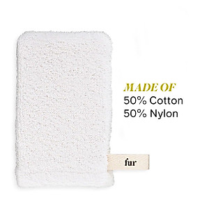 Fur Mitt Trio: Reusable, Exfoliating, and Clarifying Finger Mitt - 3 Pack