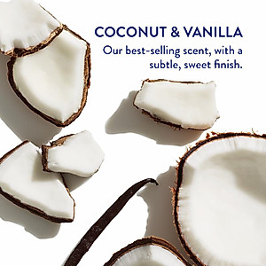 Native Sensitive Deodorant Contains Naturally Derived Ingredients, 72 Hour Odor Control | Deodorant for Women & Men, Aluminum Free with Baking Soda, Coconut Oil and Shea Butter, Coconut & Vanilla