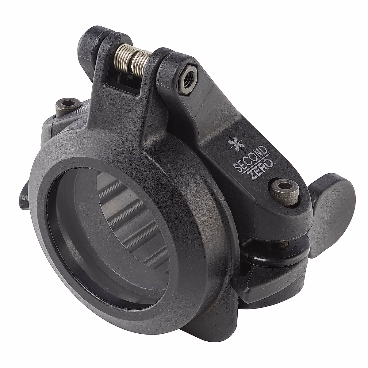 Axeon Optics Second Zero Precision Optical Prism for Hunting Rifle Scopes, 330-Yard Additional Zero (4.3 MOA), 50mm Objective, Bell Mount