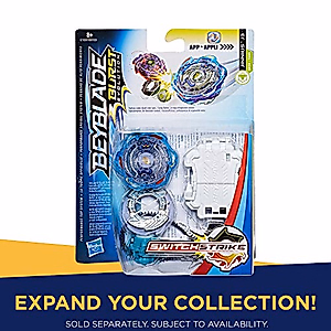 Beyblade Burst Evolution Switchstrike Battle Tower-Includes 2-Level Beystadium, Battling Tops, & Launchers-Age 8+, Multicolor