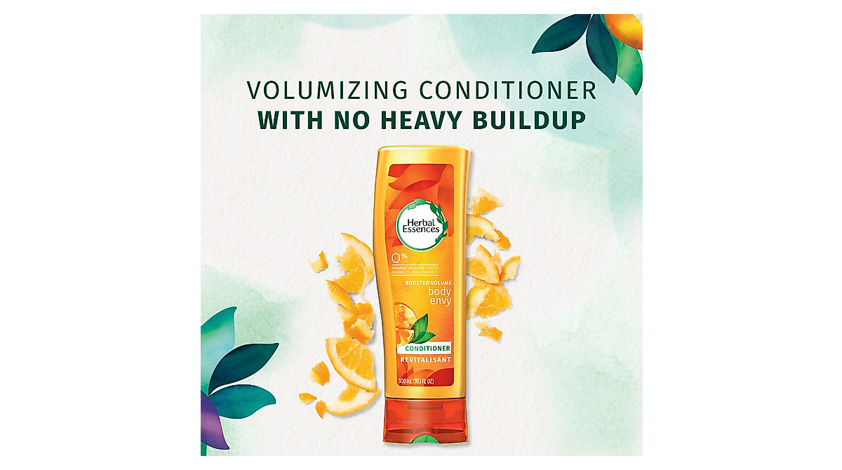 Herbal Essences Body Envy Volumizing Conditioner with Essences, Citrus ...