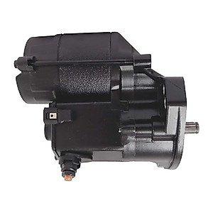 New Black Starter Compatible with 1993-2006 Harley Davidson & Buell Upgrade 1.8HP 228000-2550 228000-2552 31553-94 31553-94A 31553-94B 31559-99A