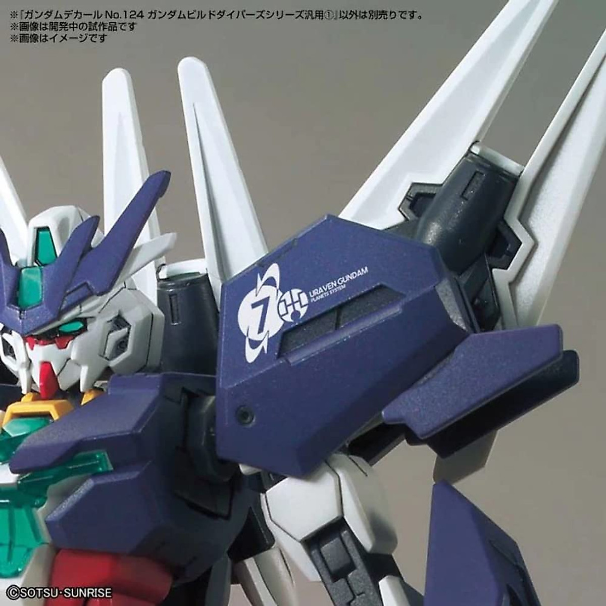 Bandai Hobby - Gundam Build Divers Re:RISE - GD-124 Multi-Use 1, Bandai Spirits Water-Slide Decals