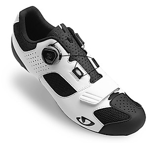 Giro Men's Cycling Shoes, White Black, 44.5