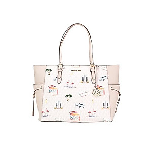 Michael Kors Gilly Large Jet Set Drawstring Top Zip Tote (Light Powder Blush Miami)
