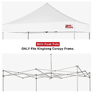 MASTERCANOPY Replacement Pop Up Canopy Top (8x8, White)