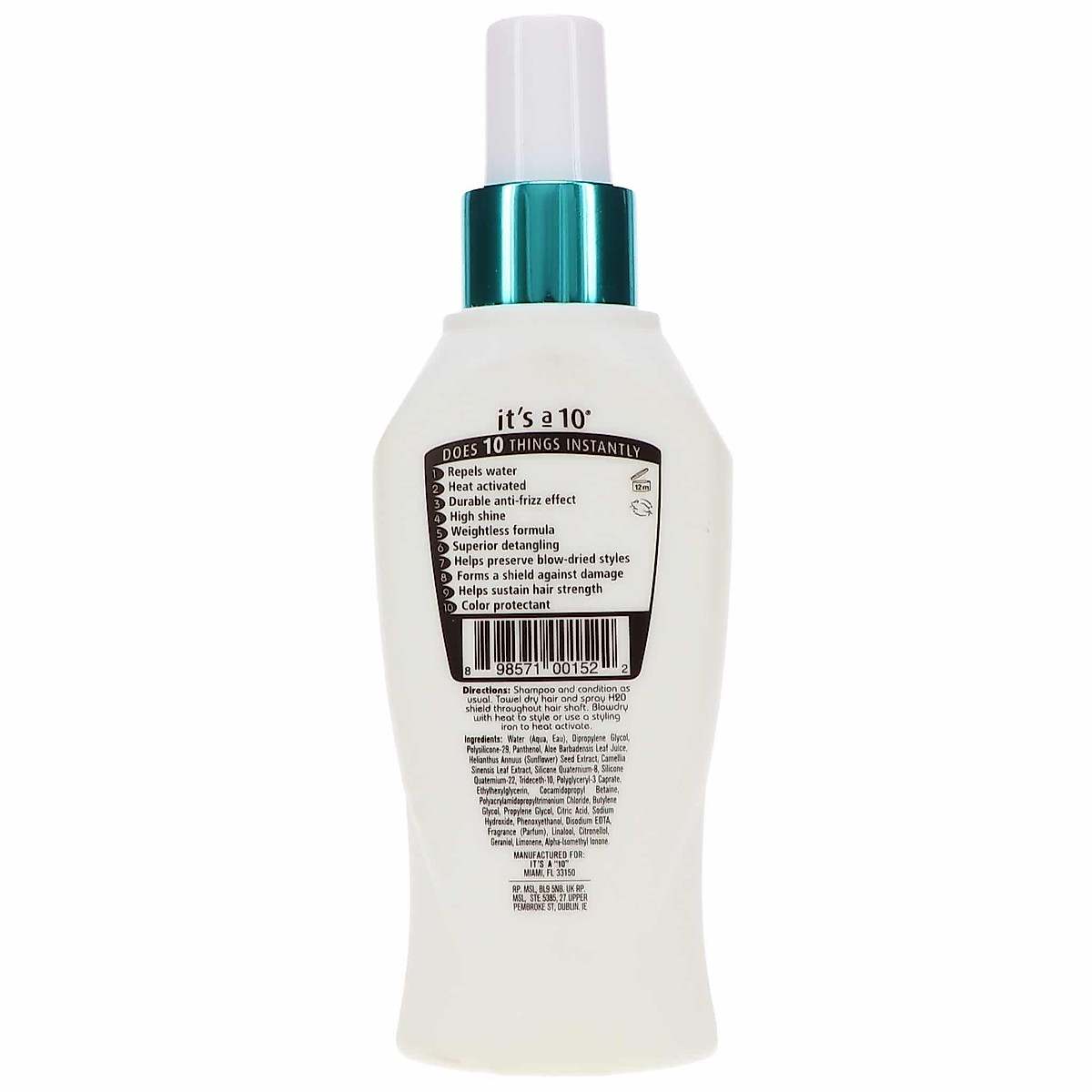 It's a 10 Miracle Blow Dry H2O Shield 6 Oz