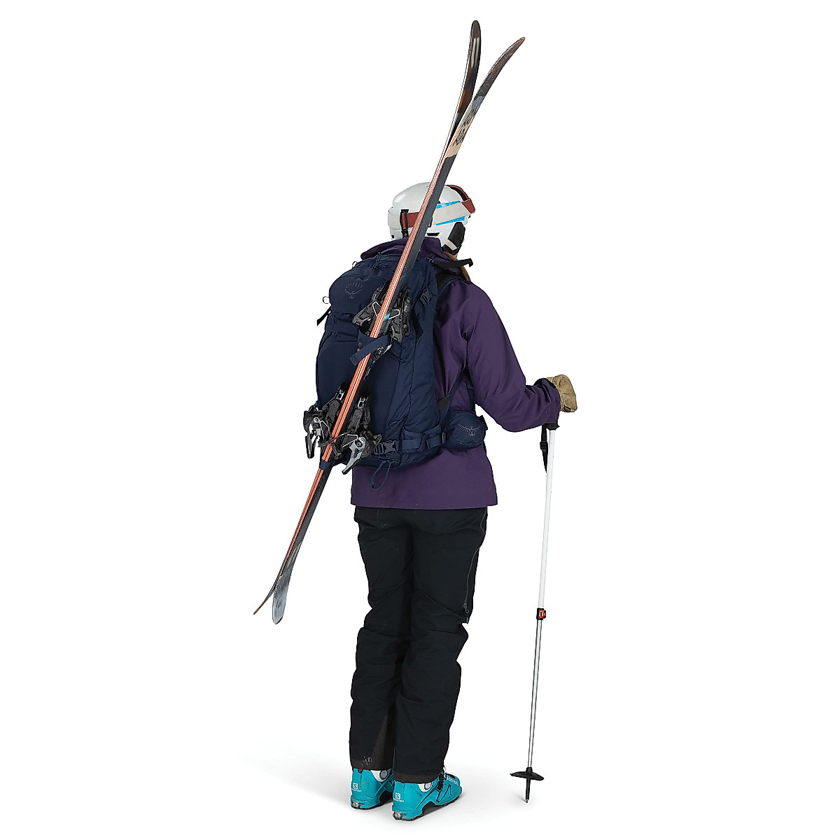 Osprey Kresta 30 Women's Backcountry Ski and Snowboard Backpack, Winter Night Blue