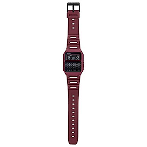 Casio CA-53WF-4B Calculator Red Digital Mens Watch Original New Classic CA-53