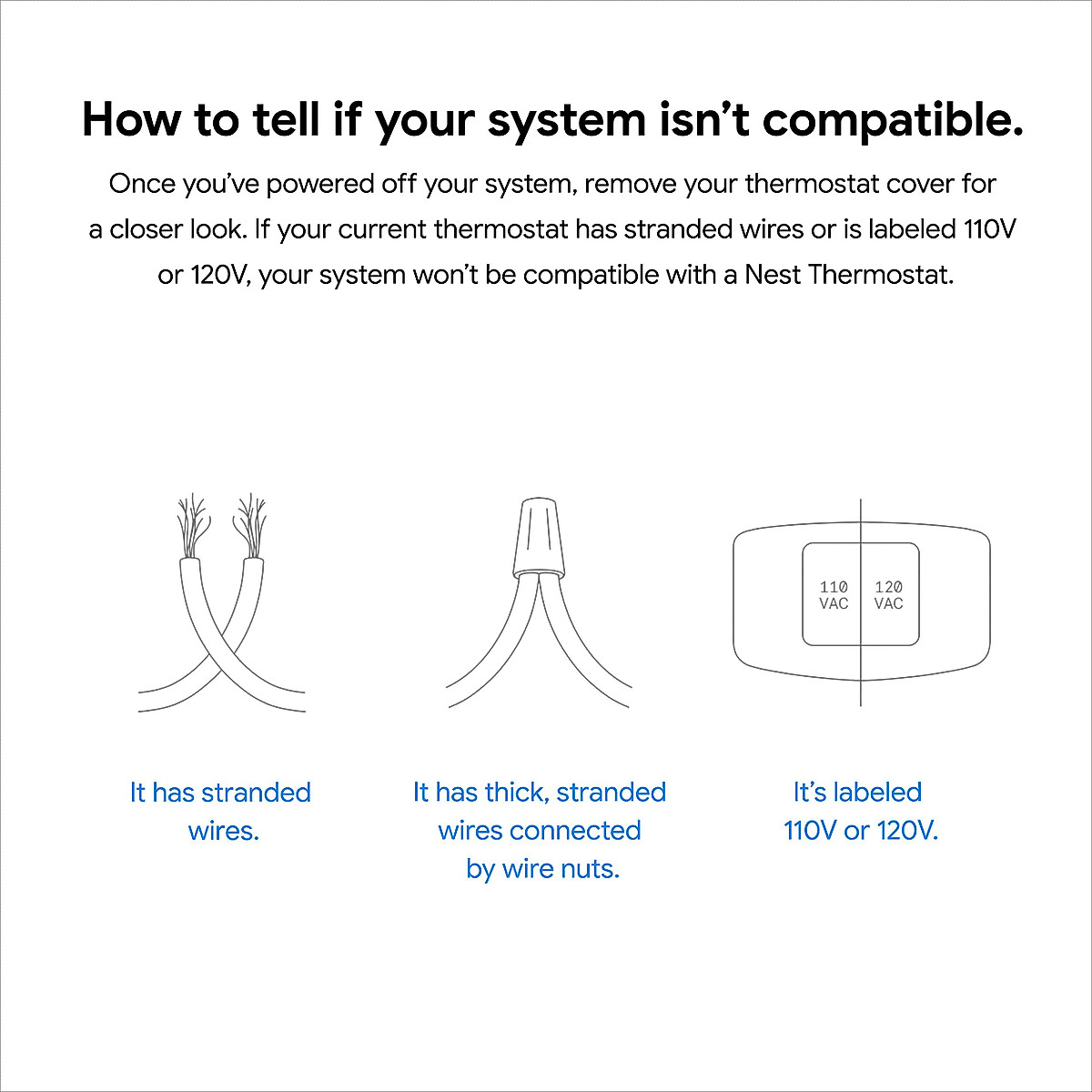 Google Nest Thermostat - Smart Thermostat for Home - Programmable Wifi Thermostat - Sand (Renewed)