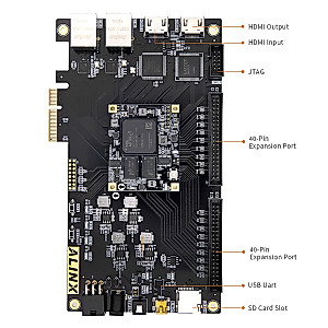 ALINX AX7103: Artix-7 XC7A100T (FPGA Development Board + USB Downloader)