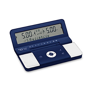 DGT 960 Chess Clock - Blue/White - Travel Tmer - Fischer System