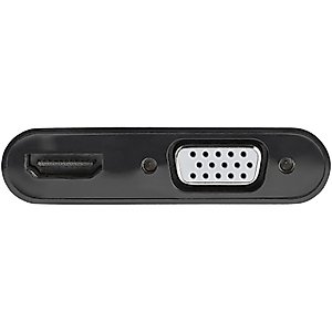 StarTech.com DisplayPort to HDMI VGA Adapter - DP 1.2 HBR2 to HDMI 2.0 (4K 60Hz) or VGA 1080p Converter Dongle - DP to HDMI or VGA Monitor Adapter - Digital Video Display Adapter (DP2VGAHD20)