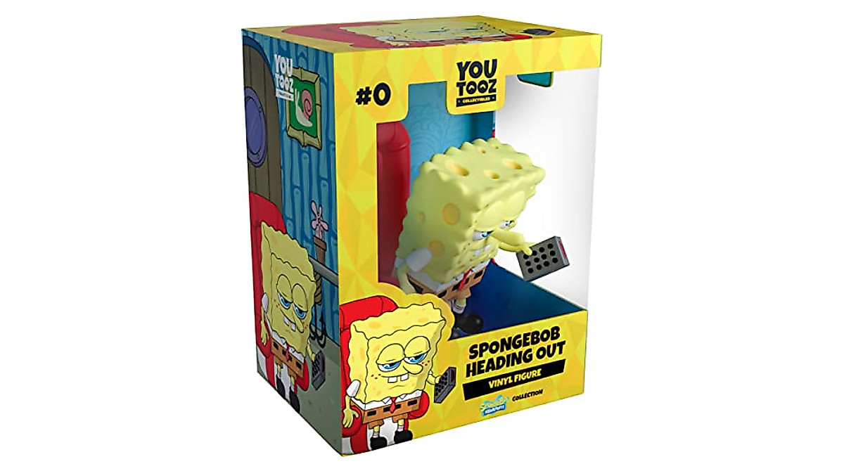 Youtooz Spongebob Heading Out Figure | Funny Meme Collectible