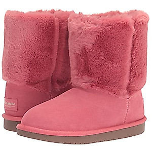 Koolaburra by UGG Unisex-Child Aubrei Short Boot, Tea Rose, 5 Big Kid