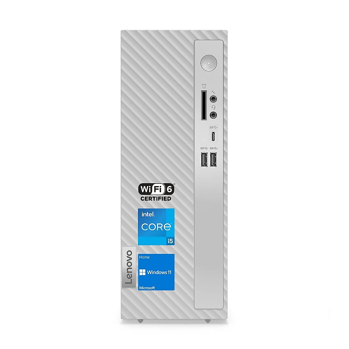 Lenovo IdeaCentre 13th Generation Newest Tower Desktop, Intel Core i5-13400 Processor, 16GB RAM, 1TB PCIe SSD, SD Card Reader, HDMI, VGA, Wi-Fi 6, Windows 11 Home