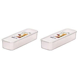 Cabilock Storage Drawers Storage Drawers 2pcs Pasta Container Spaghetti Noodle Storage Spaghetti Keeper Box Kitchen Pantry Storage Noodle Storage Container Spaghetti Noodles Spaghetti Noodles