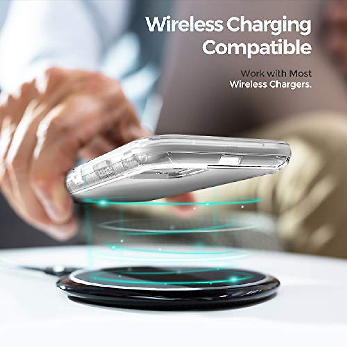 ORIbox Case Compatible with iPhone 11 pro Case, Heavy Duty Shockproof Anti-Fall clear case