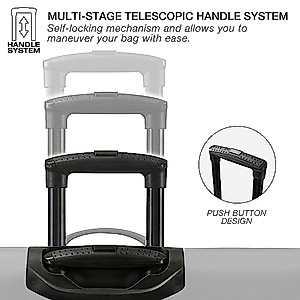 U.S. Traveler Anzio Softside Expandable Spinner Luggage, Teal, 3-Piece Set (22/26/30)