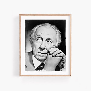 INFINITE PHOTOGRAPHS 1954 Photo Frank Lloyd Wright/World Telegram & Sun Photo by Al Ravenna. 8x10 Photograph - Ready to Frame