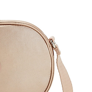 Kipling Gema Metallic Crossbody Bag Gold Charm Met