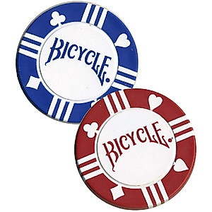 Bicycle Clay Poker Chip Set: 100 Count