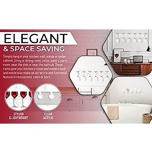 Champagne Wall Holder For Party, Wine Glass Holder Wall Mounted, Wine Glass Rack Wall Mounted, Wall Wine Glass Holder, Champagne Holder Shelf, Acrylic Wine Glass Wall Rack, Champagne Glass Holder.