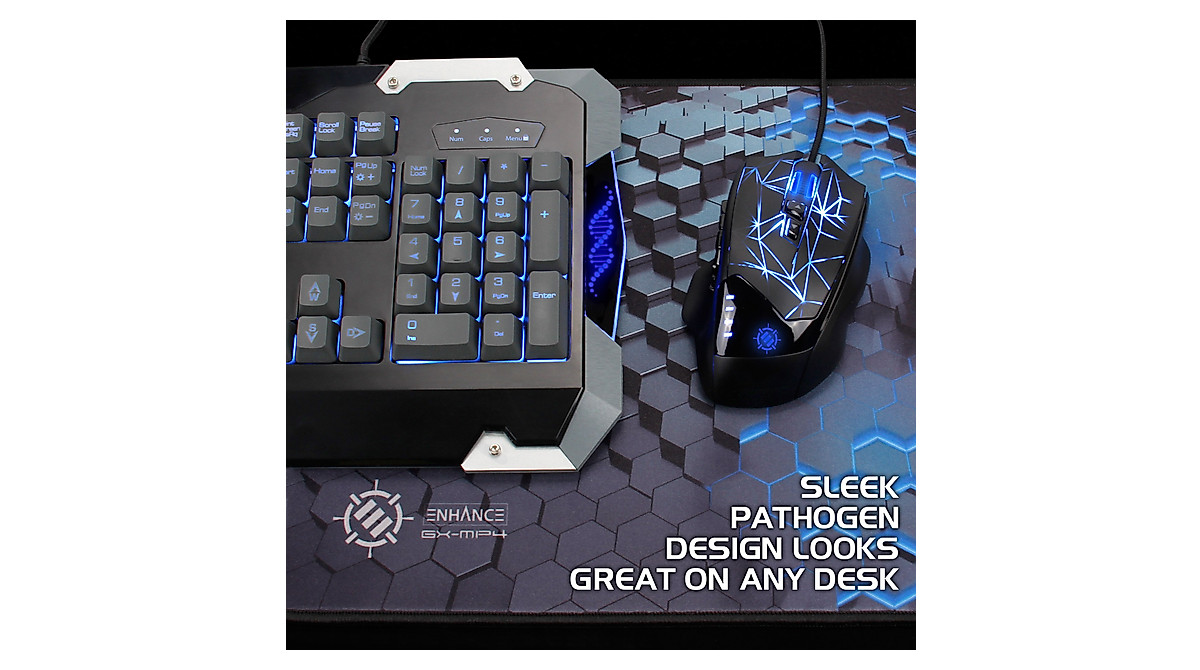 Enhance GX-K2 Gaming Keyboard – Custom Backlit Keys
