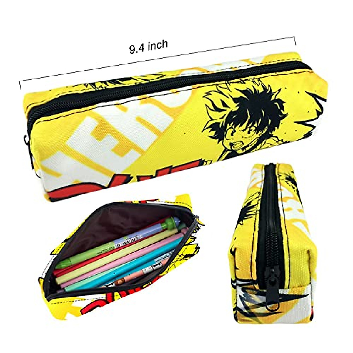 MHA Luminous Backpack Academia Notebook Izuku Notebook Laptop Backpack with USB Charging Port Unisex Bookbag Daypack (Galaxy)