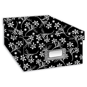 Pioneer B1BW Photo Storage Box, Black & White