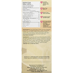 XO Baking Co. Vanilla Cake Mix - Flavorful Non-GMO Certified Vanilla Cake Baking Mix - No Preservatives or Artificial Flavors