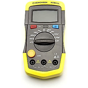 LCD Digital Meter XC6013L Capacitance Capacitor Tester mF uF Circuit Gauge Capacitance Meter Tester