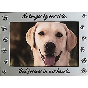 NewLifeLandia Pet Memorial Picture Frame Keepsake for Dog or Cat, Perfect Loss of Pet Gift for Remembrance and Healing