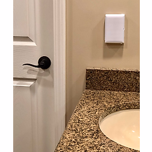 Child Be Safe, Baby Toddler Pet Resistant Electrical Safety Cover Guard for Home and Business, Made in USA, Compatible with Decora Leviton Legrand, Modern Wide Outlet Switch (1 Count, White)