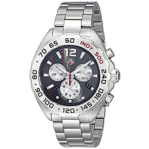 TAG Heuer Men's CAZ1114.BA0877 Formula 1 Analog Display Swiss Quartz Silver Watch