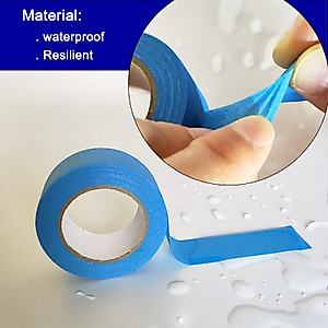 SIMON&ISAAC Colored Masking Tape Colored Painters Tape 1 inch Width Adhesive Tape Textured Paper 7 Rolls 14 Yards×1 inch Teacher Tape Lab Labeling Drafting Craft Colored Tape