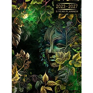 Five Year Calendar 2023-2027: Monthly Planner Organizer | 5 Year Planner - Jan 2023 to Dec 2027 | Professional Planner & Luxury Elegant Cover