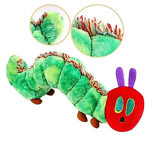 YULOMI The Very Hungry Caterpillar Toy Plush Caterpillar Toys World of Eric Carle Stuffed Toys Lovely Caterpillar Soft Pillow Home Decor Kids Gifts