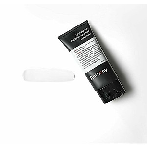 Anthony All-Purpose Facial Moisturizer – Men’s Hydrating Lotion for Dry Skin – Lightweight, Non-Comedogenic, Anti-Aging Formula – 3 Fl Oz