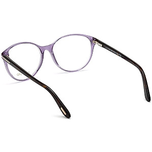 Tom Ford - FT 5403, Round, ACETATE/SILVER, women, LILAC (078 A), 54/15/140