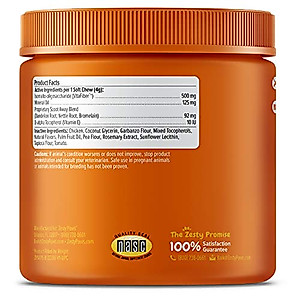 Zesty Paws Scoot Away Soft Chews for Dogs - with Bromelain, Vita Fiber & Dandelion Root for Digestive Support Against Scoots for Gut Health & Support for Normal Bowel Movement - 90 Soft Chews