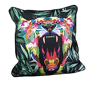 Sun-Ray 214011 Seat Cushion with Flame Retardant Filling, Multi-Color